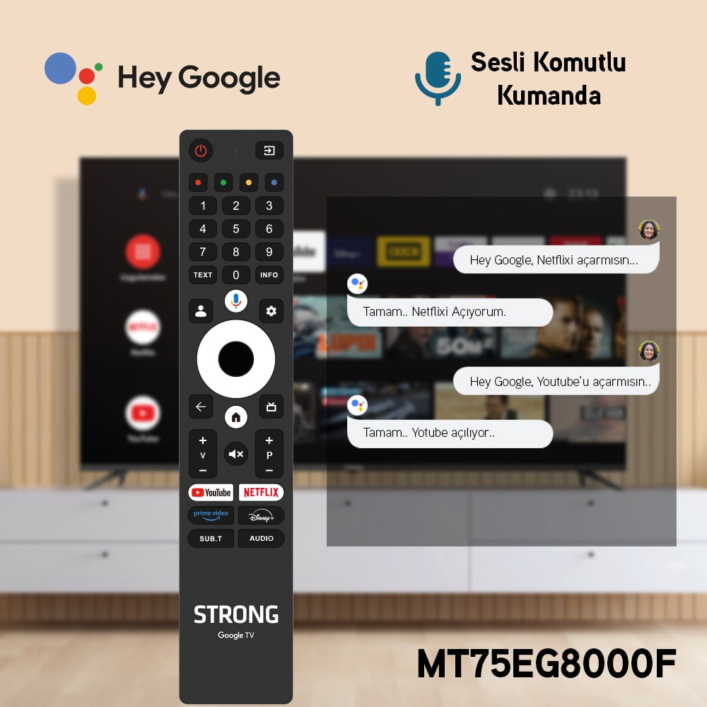 STRONG TV - 4K Ultra HD Smart Televizyon